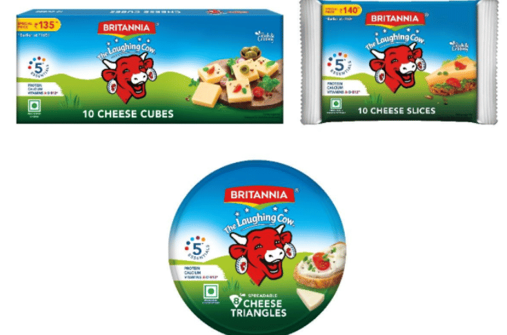 Britannia The Laughing Cow cheese now made in India with new packaging ...