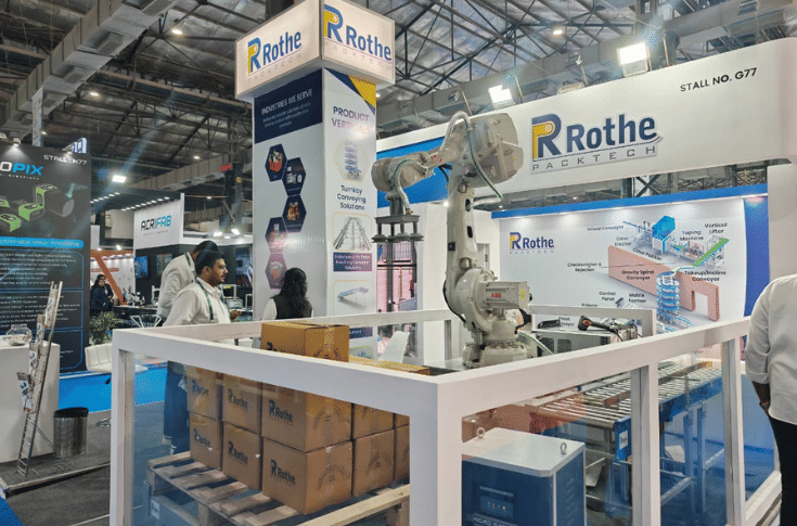 Rothe Packtech showcases robotic palletising and depalletising systems ...