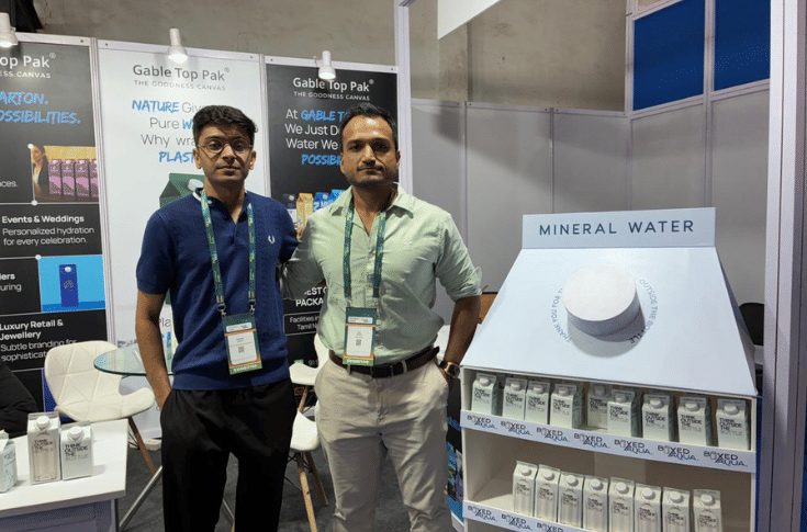 Gable Top Pak showcases FSB-certified cartons for packaged water ...