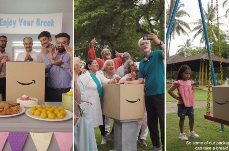 Amazon India’s cardboard boxes take a holiday to tell a sustainability ...
